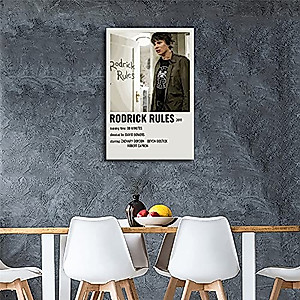 Maisuimaoyi Vintage Movie Poster 90s Room Diary of A Wimpy Kid Rodrick Rules Canvas Art Poster and Wall Art Picture Print Modern Family Bedroom Decor Posters 16x24inch(40x60cm)