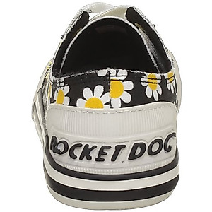 Rocket Dog womens Jazzin Sneaker, Daisy Black, 7 US