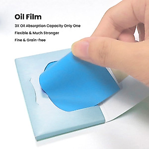 ROSELYNBOUTIQUE Oil Blotting Sheets for Face - Organic Premium Flexible Silky Blotting Sheets Instant Oil-Absorbing Remove Excess Oil & Shine Oil Control Films (50)