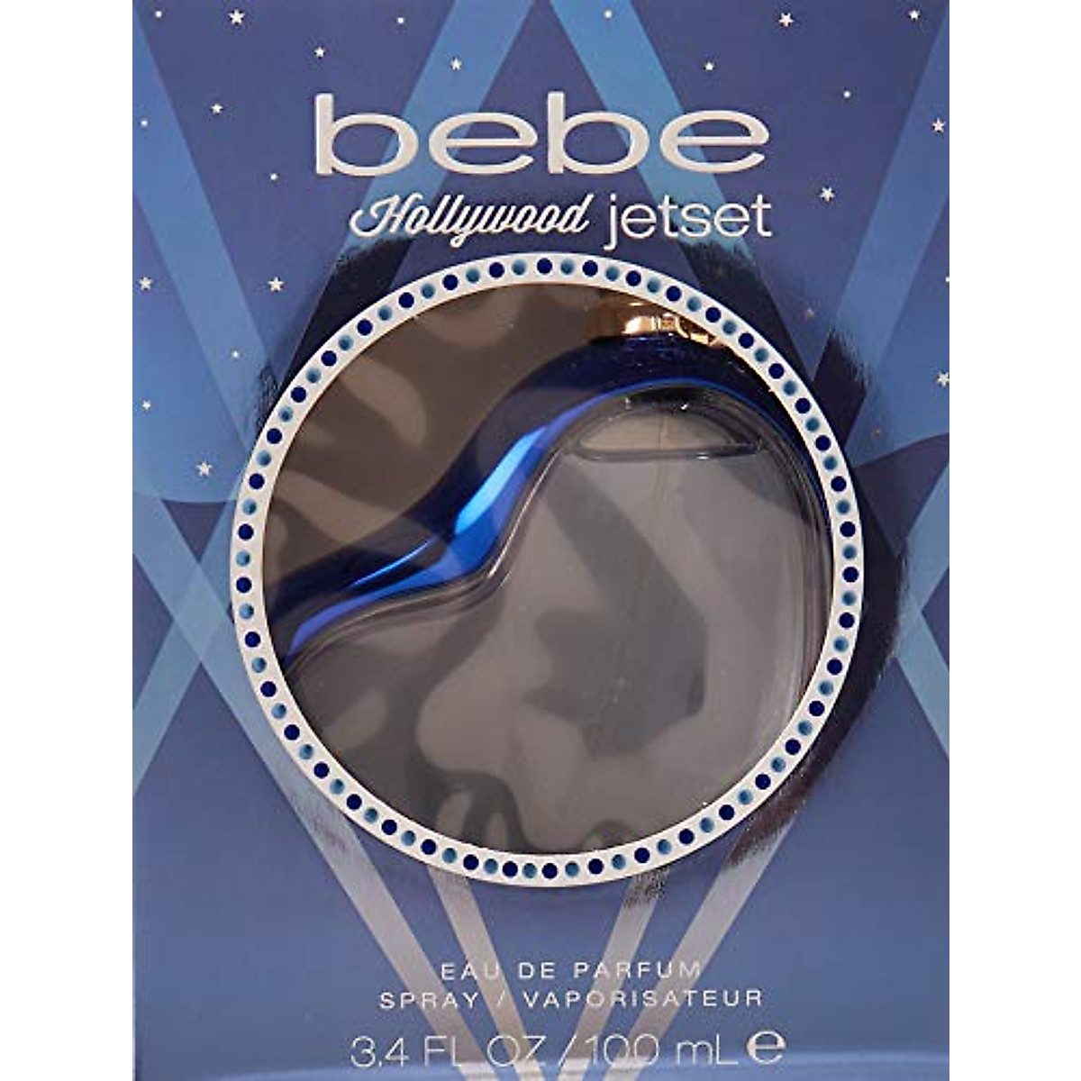 bebe Hollywood Jetset for Women Eau de Parfum Spray, 3.4 Ounce (I0082700)