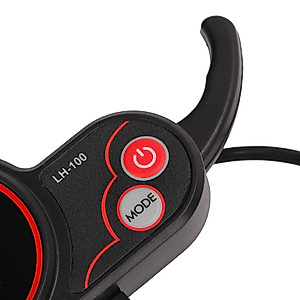 Natudeco E-Bike LCD Screen ABS Electric Bicycle LCD Display Meter with 5P Connector 24V 36V 48V 60V Control Waterproof Panel for 22.2mm Electric Scooter