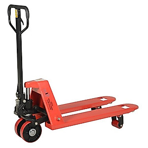 Vestil PM5-2036 Full Featured Pallet Truck, 5500 lbs Capacity, 36" Length x 20" Width Fork