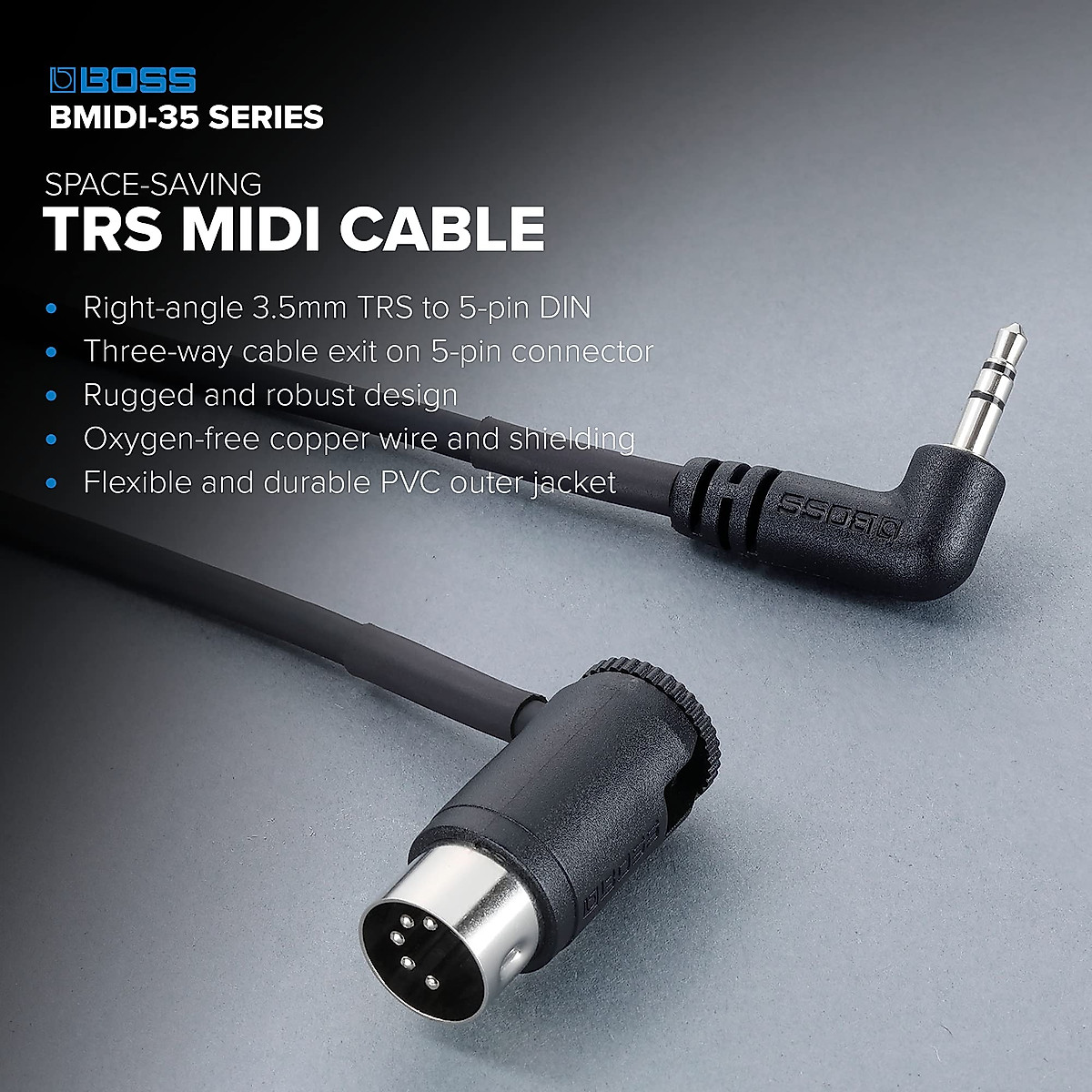BOSS MIDI Cable (BMIDI-2-35)
