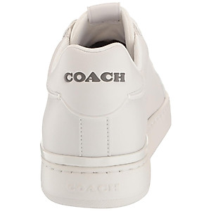 COACH Women's Non Tech Athletic Lowline Low Top Sneaker , Color Optical White, Size 8