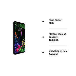 LG G8 ThinQ - 128GB - Verizon (Renewed) (Aurora Black)