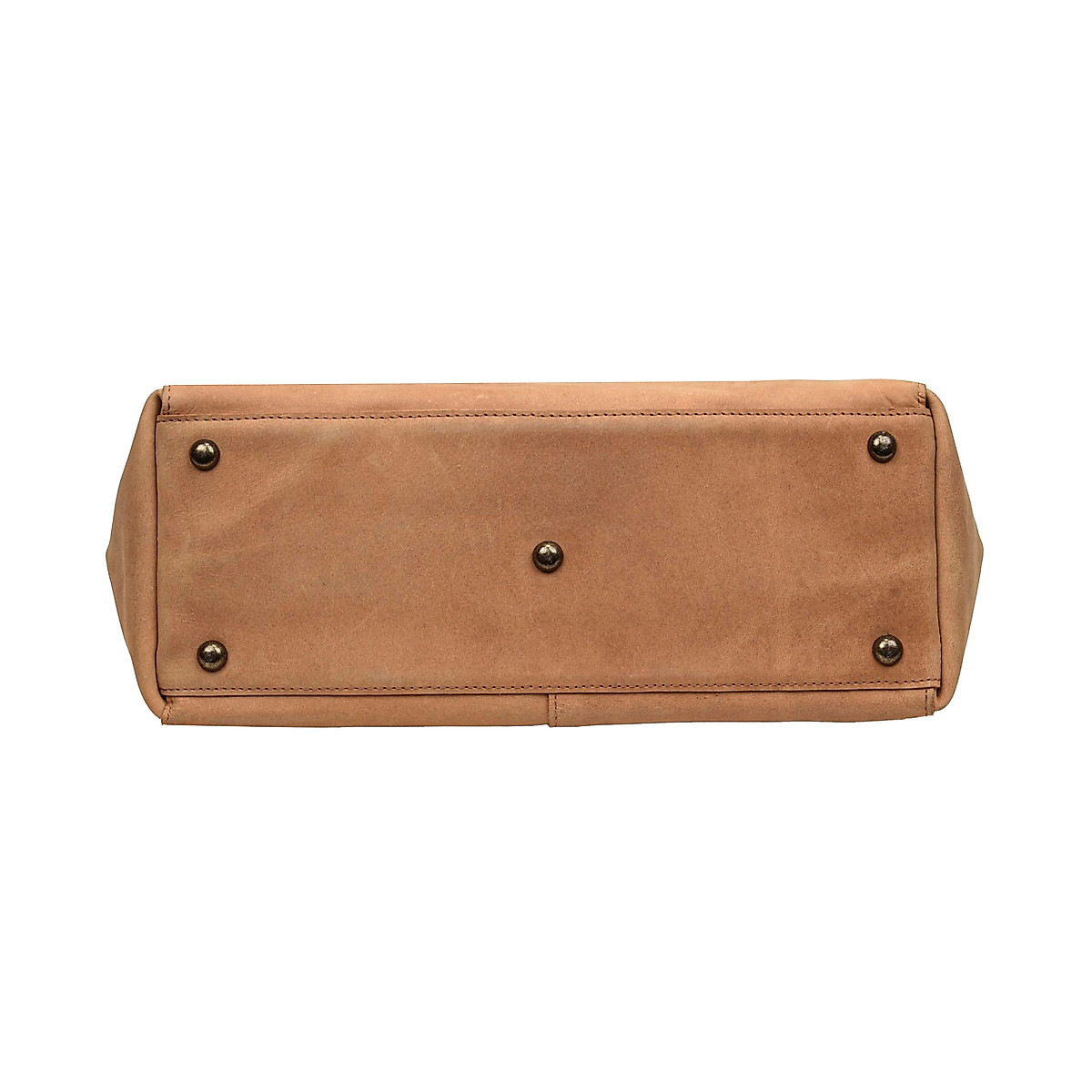 ANTONIO VALERIA Ava Cognac Premium Leather Tote/Top Handle Shoulder Bag for Women