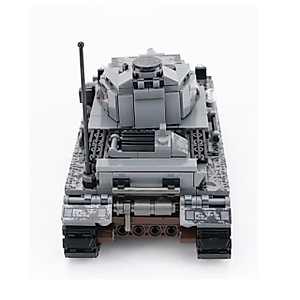 General Jim's German Panzer IV Military Iron Empire WW2 Tank Building Blocks Bricks Set