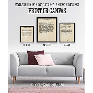 F. Scott Fitzgerald - She was Beautiful - Inspirational Home and Room Decorations, Woman Love Quotes Decor, Gift for Wedding and Book Lovers, Choose Unframed Classic Book Page Poster or Canvas