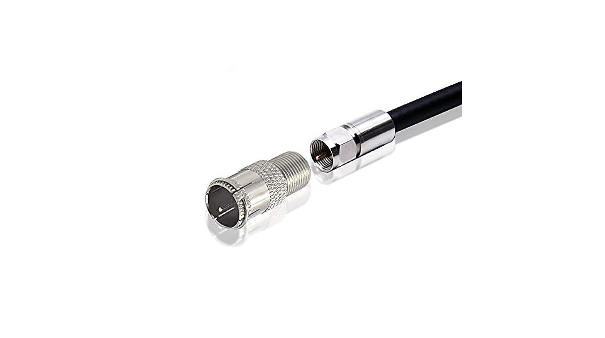 VCE Coaxial Cable Quick Connector - Easy Push-On RG6 Adapter Pack