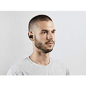 MASTER & DYNAMIC MW07 True Wireless Earphones - Bluetooth Enabled Noise Isolating Earbuds - Lightweight Quality Earbuds for Music, Piano Black (MW07PB) (Renewed)