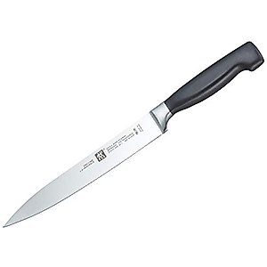Zwilling Four Stars Slicing knife, Silver/Black
