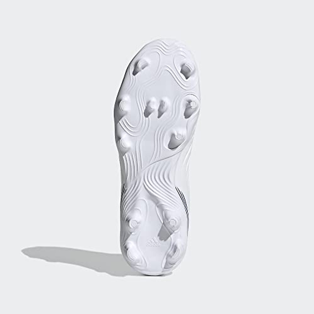 adidas Copa Sense.3 Firm Ground Soccer Shoe, White/Blue/Legacy Indigo, 11 US Unisex Little Kid