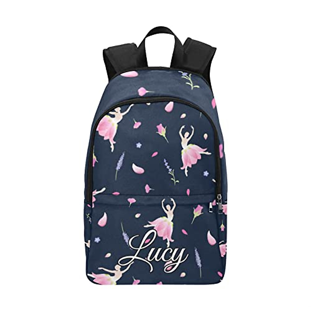 Ballet Dance Backpack Ballerina Girl School Backpack for Girls Boys Custom Backpack Personalized Name School Bag Bookbag