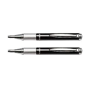 Zebra 10110 Telescopic Ballpoint Pens (Pack of 2) 1mm, Pocket Clip