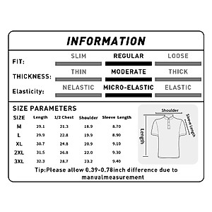 V VALANCH Short Sleeve Polo Shirts for Men 2 Pack Summer Shirt Moisture Wicking Golf Polo Tennis Shirt