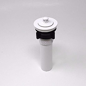 17" x 20" White Rectangular Lavatory Sink for Mobile Homes Includes Drain (1)