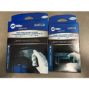 GSParts Miller 216326 & 216327 Outside & Inside Cover Lens Plates 5 packs Elite MP-10