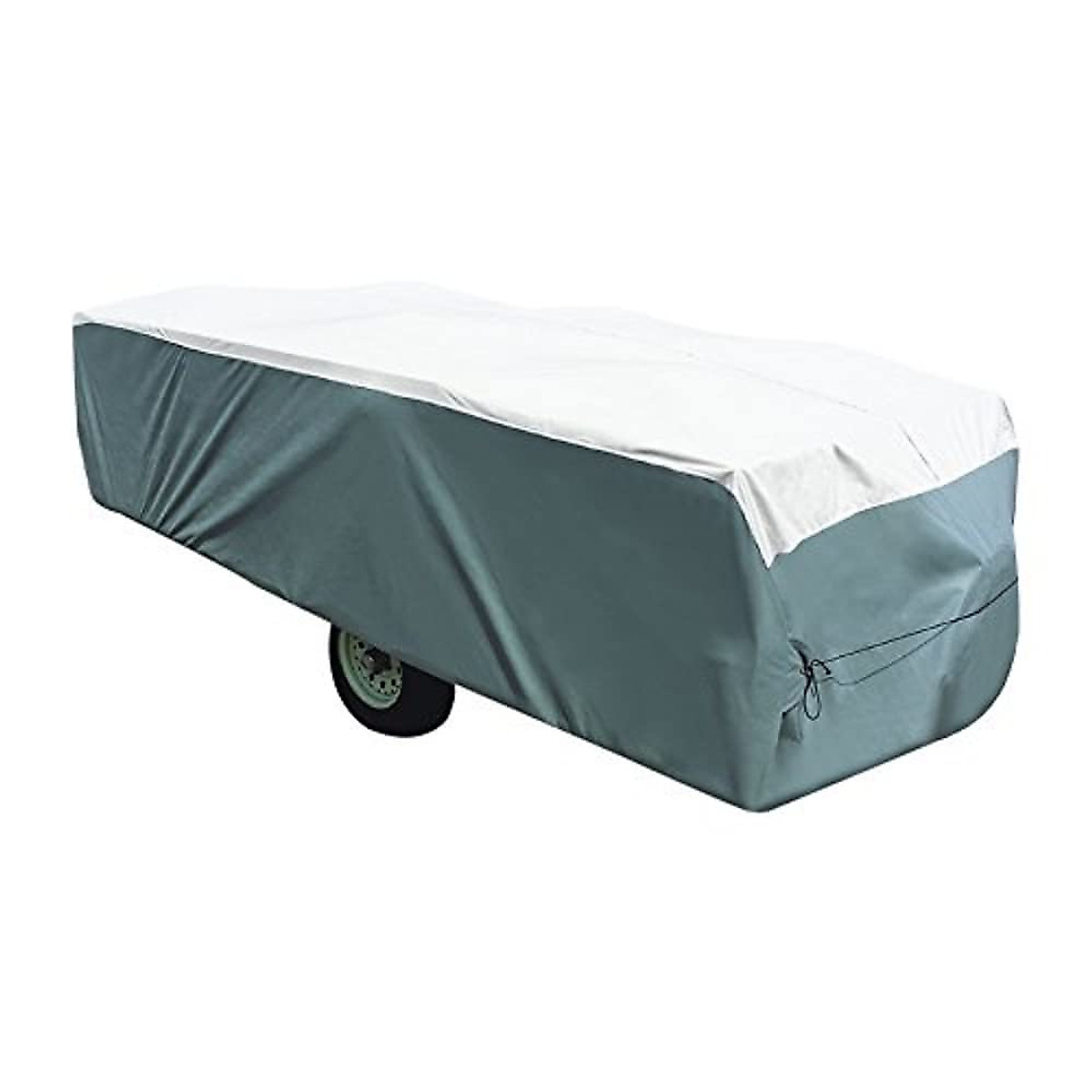 ADCO 12295 Pop Up Trailer SFS Aqua Shed Cover - 16'1" to 18', Gray