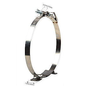 Universal Mounting Bracket Stainless Steel Bottle Bracket for 12 lb Nitrous Oxide Bottle Bracket