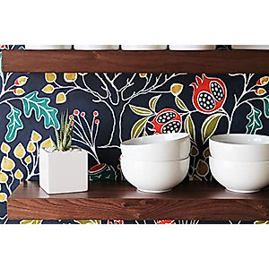 Urban Legacy Accent Floating Shelves | Black Walnut Modern Hardwood with Floating Brackets | Set of 2 (24" W x 7" D)