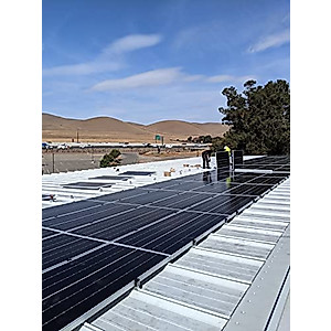 End Clamp MageClamp Rail-Less Solar Mounting Kit for Standing Seam Metal Roof Solar Panel Module Racking Installation