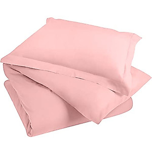 Utopia Bedding Duvet Cover Twin Size Set - 1 Duvet Cover with 1 Pillow Sham - 2 Pieces Comforter Cover with Zipper Closure - Ultra Soft Brushed Microfiber, 68 X 90 Inches (Twin/Twin XL, Pink)