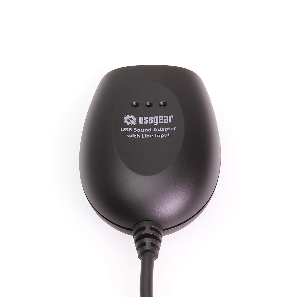 USB 2.0 Audio Adapter Box with Line Input and Mic Input