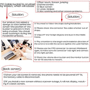 LCD Screen Replacement for Huawei Mate 20 Lite SNE-LX1 SNE-LX3/Maimang 7 2018 6.3" LCD Display Touch Screen Digitizer Assembly with Tools