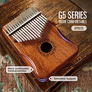 MIFOGE Mini Kalimba Thumb Piano 8Keys & MIFOGE Kalimba Thumb Piano 17 Keys