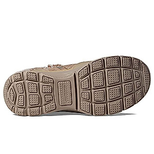 Skechers Women's Easy Going-Warm Escape Ankle Boot, Taupe/Taupe, 10