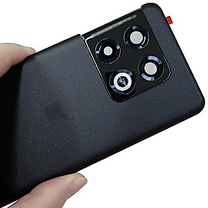 ubrokeifixit for OnePlus 10 Pro Housing Rear Panel Back Glass Door Cover Replacement for OnePlus 10 Pro 5G 6.7'' NE2210 NE2211 (10 Pro/Volcanic Black)