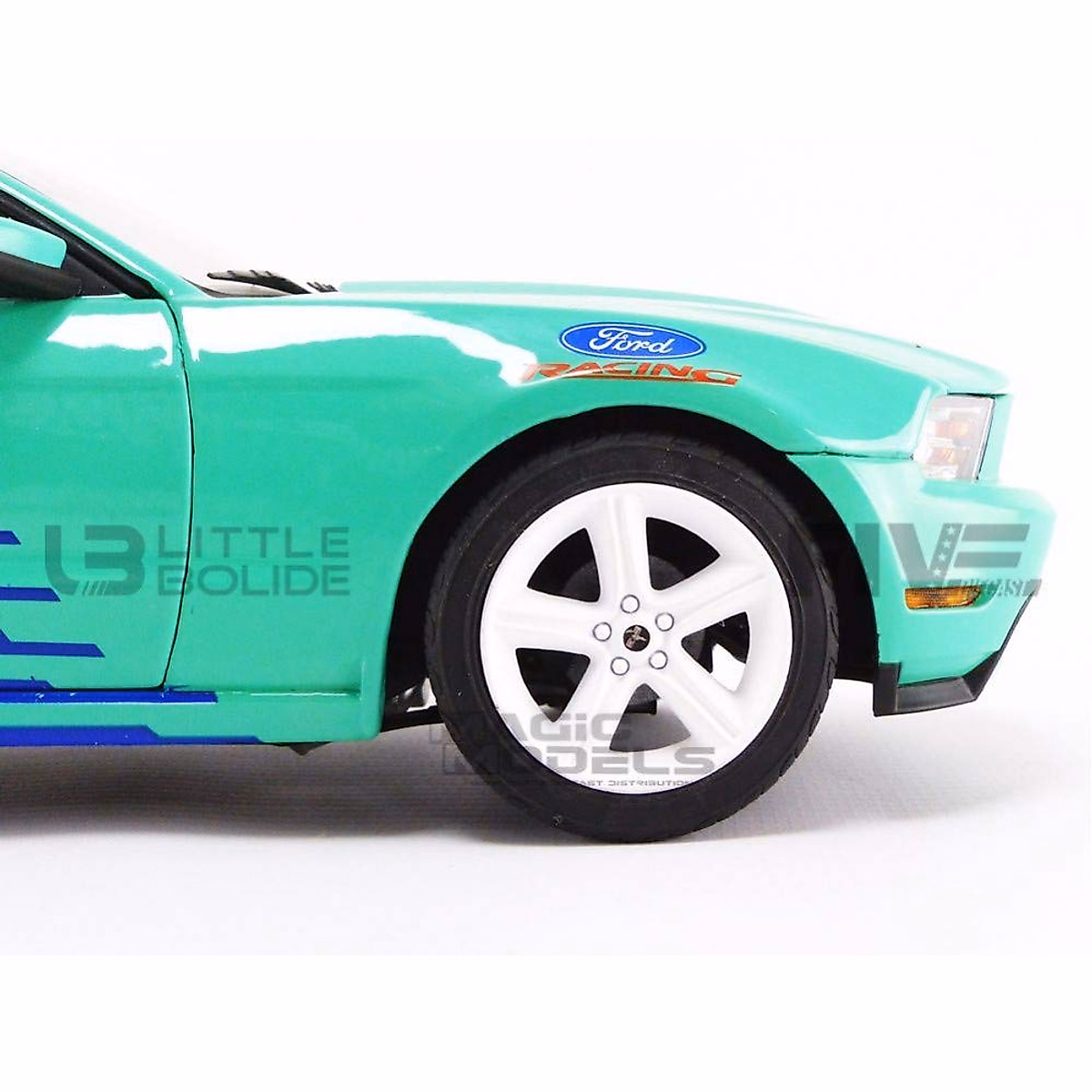 2010 Ford Mustang GT Falken Tires 1/18 Diecast Model Car by Greenlight 13552