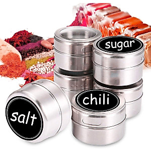 Chalkboard Labels Set of 120 Reusable Round Kitchen Labels Mason Jar Lid Canning Labels for Glass Jars, Food Containers, Kitchen and Pantry Organizing (2 Inches Wide, Free White Chalk Marker)