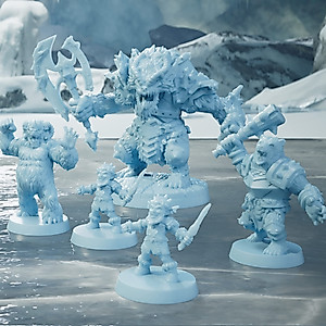 Avalon Hill HeroQuest The Frozen Horror Quest Pack, Dungeon Crawler Game for Ages 14+, Requires HeroQuest Game System to Play