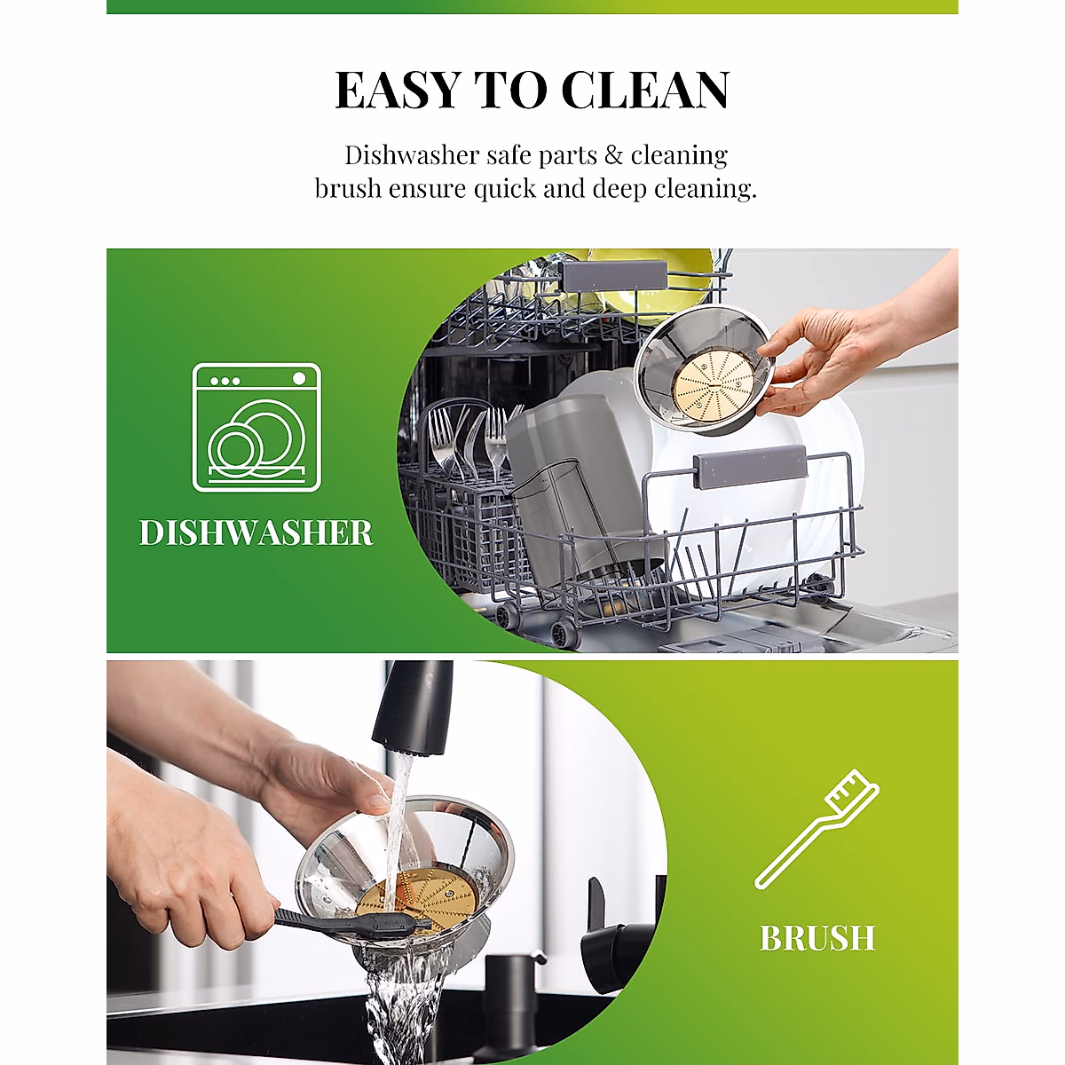 GDOR 1300W Juicer Machines Plus with Larger 3.2” Feed Chute, Titanium Enhanced Cut Disc Centrifugal Juice Extractor, Full Copper Motor Heavy Duty, for Whole Fruits, Veggies, Dual Speeds, BPA-Free