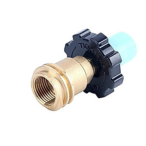 Paddsun Universal Fit Propane Tank Adapter Converts POL LP Tank Service Valve