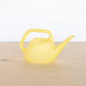 Bloem Translucent Watering Can: 1.5 Liter - Goldfinch Yellow - 4 Gallon Capacity, Easy to See Water Level, Loop Handle, Durable Resin, for Indoor and Outdoor Use, Gardening