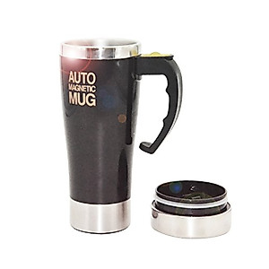 Mengshen Self Stirring Coffee Cup Stainless Steel Mug