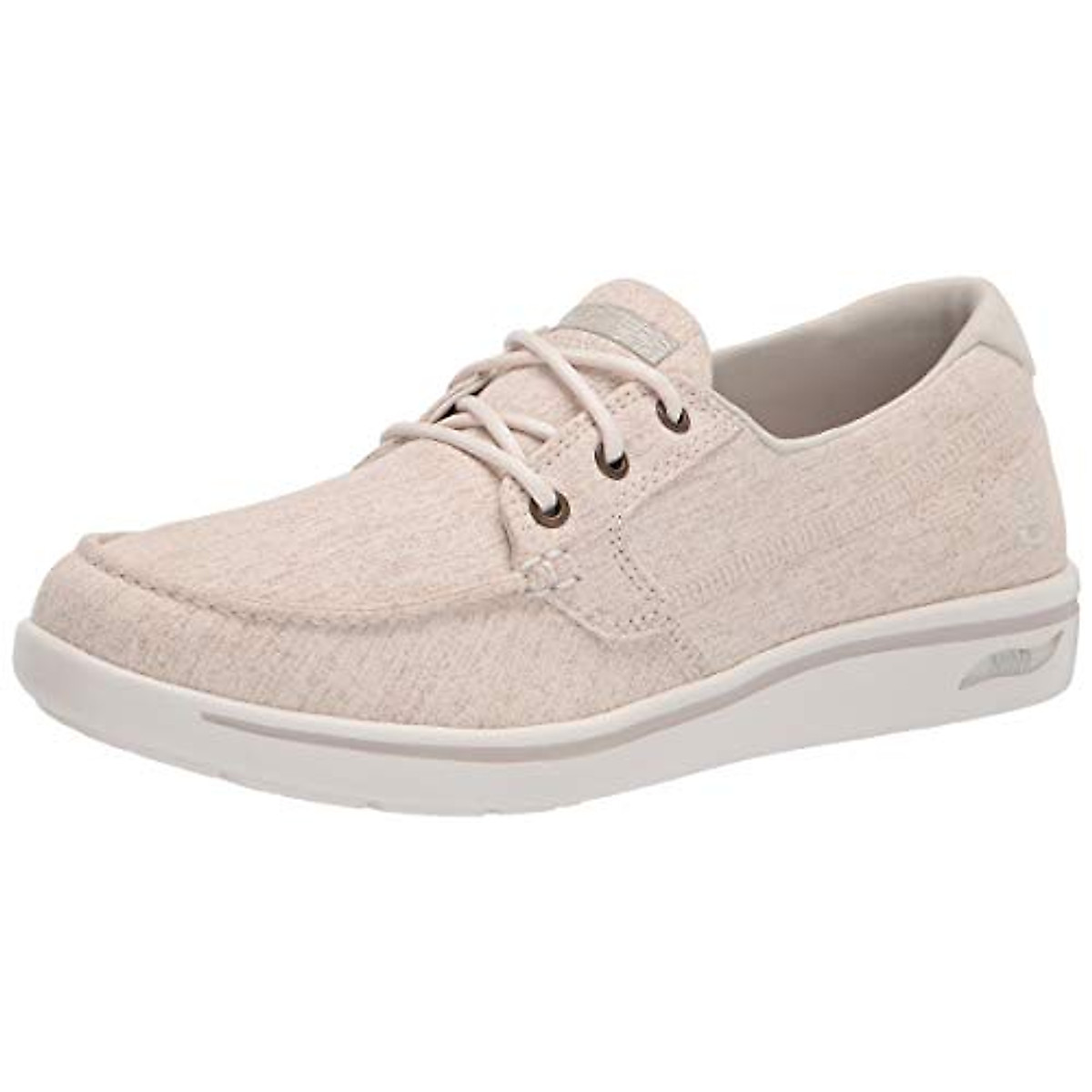 Skechers womens Arch Fit Uplift - Equator Boat Shoe, Taupe, 8 US