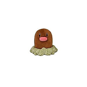 Pokemon Center: Sitting Cuties: Diglett Plush # 50 - Generation 1-6 in