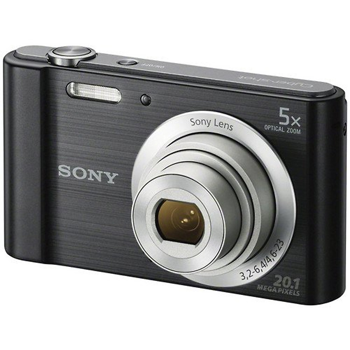 Sony Cyber-Shot DSC-W800 Digital Camera (Black) + 32GB Pixi-Basic I3ePro Accessory Bundle