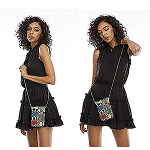 JOBEDE Snakeskin Crossbody Purses, Leather Small Shoulder Purse Cellphone Bag for Women Cell Phone Bags Wallet Purse