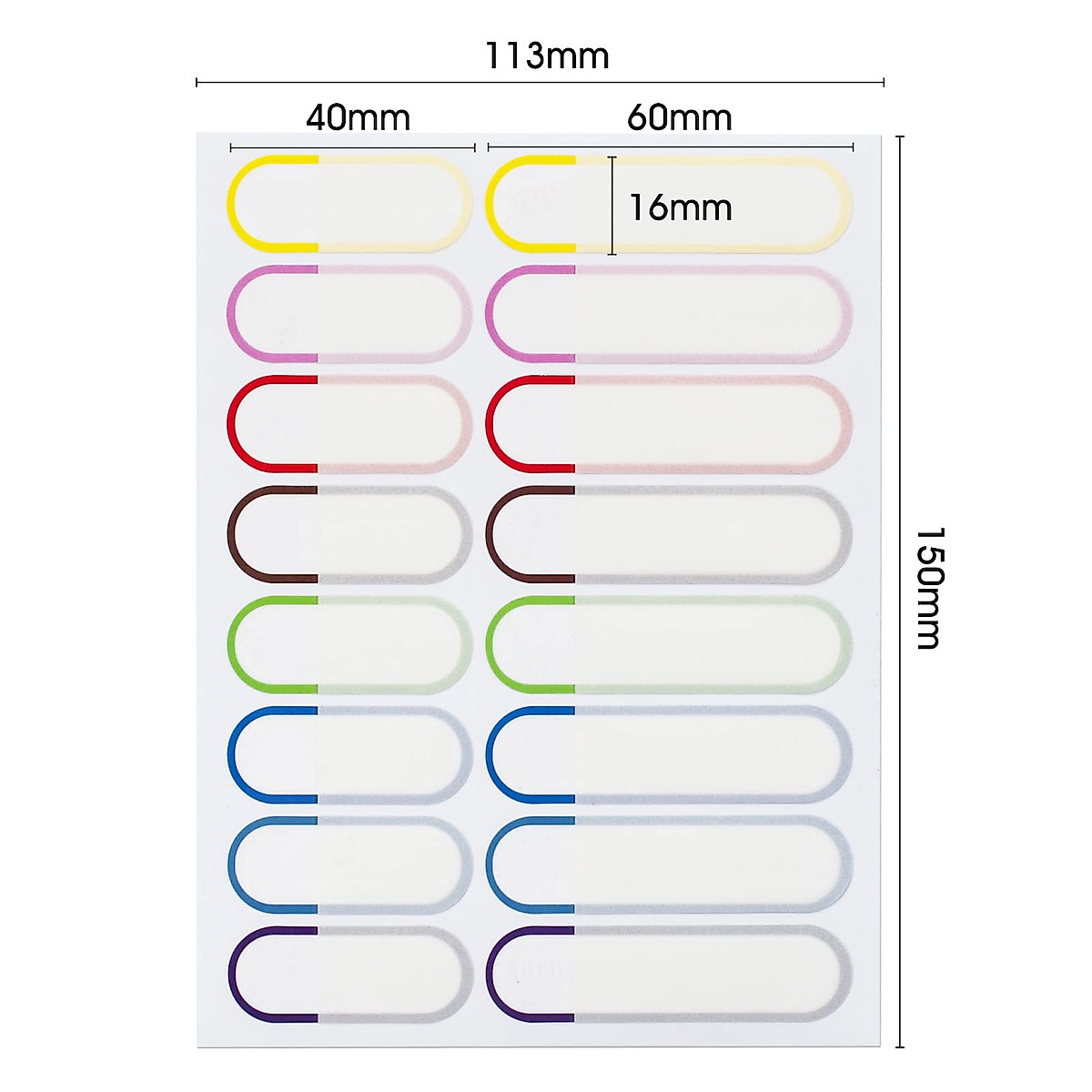 Baby Bottle Labels for Daycare, 128 PCS Waterproof Name Labels for Kids Stuff School Supplies, Self Laminating, Dishwasher Safe, Name Stickers for Sippy Cup, Plastic Water Bottle, Day Care Essentials