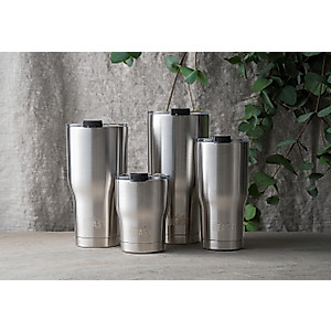 Beast 40 oz Tumbler Stainless Steel Vacuum Insulated Coffee Ice Cup Double Wall Travel Flask (Stainless Steel)