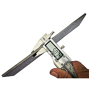 Poshland PLB-2091, CUSTOM HANDMADE DAMASCUS STEEL BILLET/BLANK BLADE MAKING BAR (Ladder Pattern)