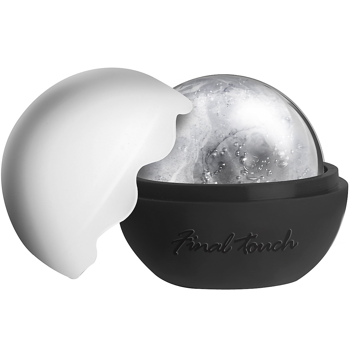 Final Touch Grand Rock Highball Glass & Ice Ball Mold