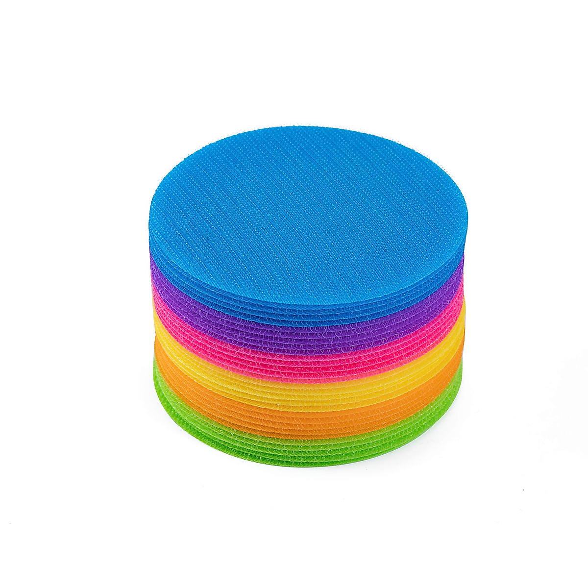 Nylon Floor Spots Circles Carpet Spots Maker Dots for Teachers and Children Preschool Classrooms