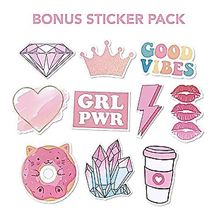 Artivo Pink Wall Collage Kit Aesthetic Pictures 50 Set 4x6, Light Pastel Pink Wall Decor for Teen Girls and Kids, Cute Bedroom Decor, College Dorm Decor…