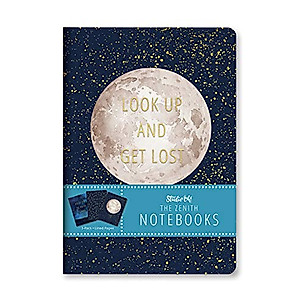 Notebook Trio by Studio Oh! - Set of 3 - The Zenith - 5.75" × 8.25" - 3 Coordinating Cardstock Cover Designs - 80 Lined Pages - for School, Work & Home