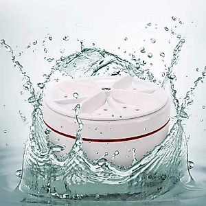 VTOSEN Portable Mini Washing Machine USB Power, 30 Mins Quick Wash, Water Saving, Stable Auto Off, Small Washer for Travel & Home, Foldable & Compact Mini Washing